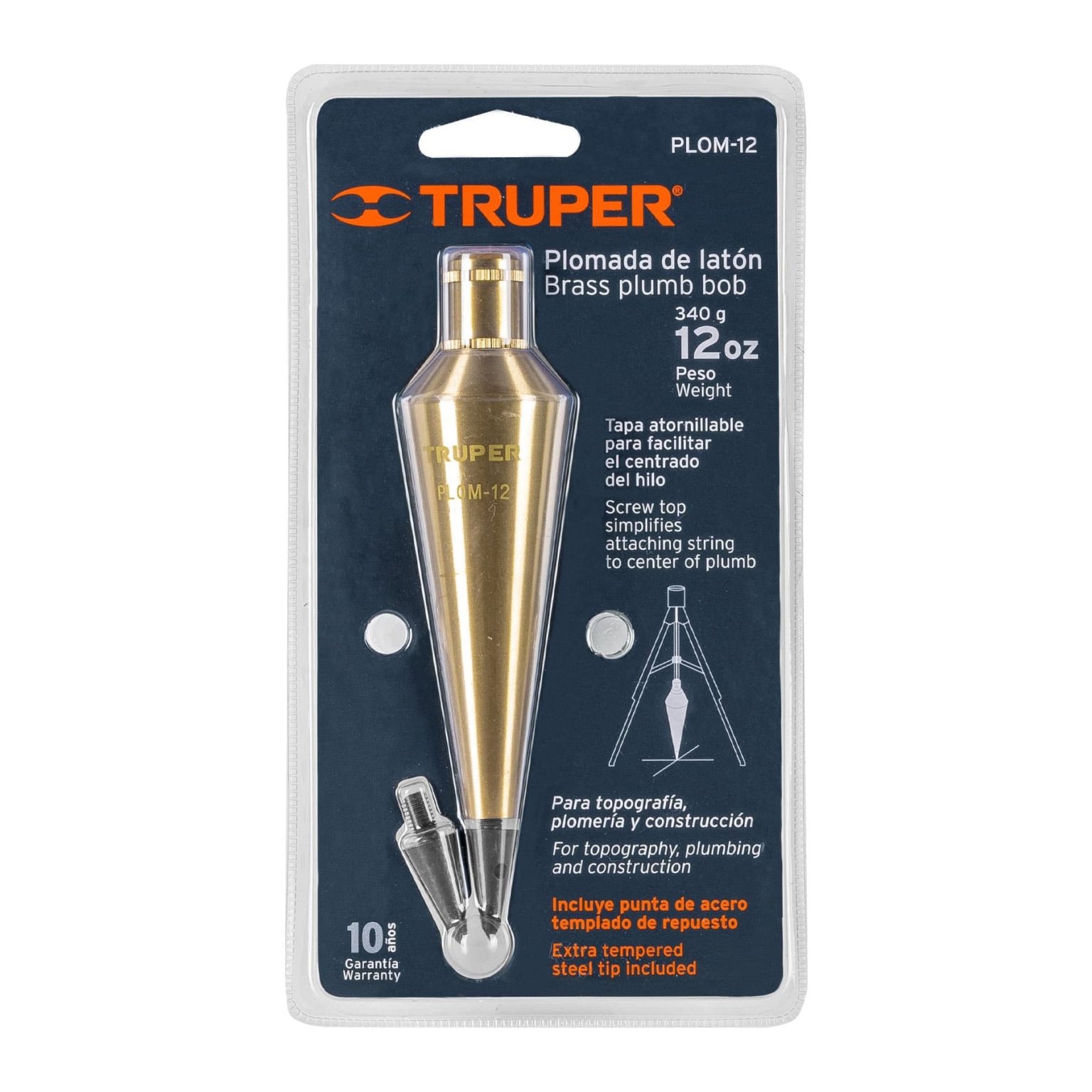 PLOMADA TRUPER 12OZ 17071 – Ferrelectricos Diego Novoa